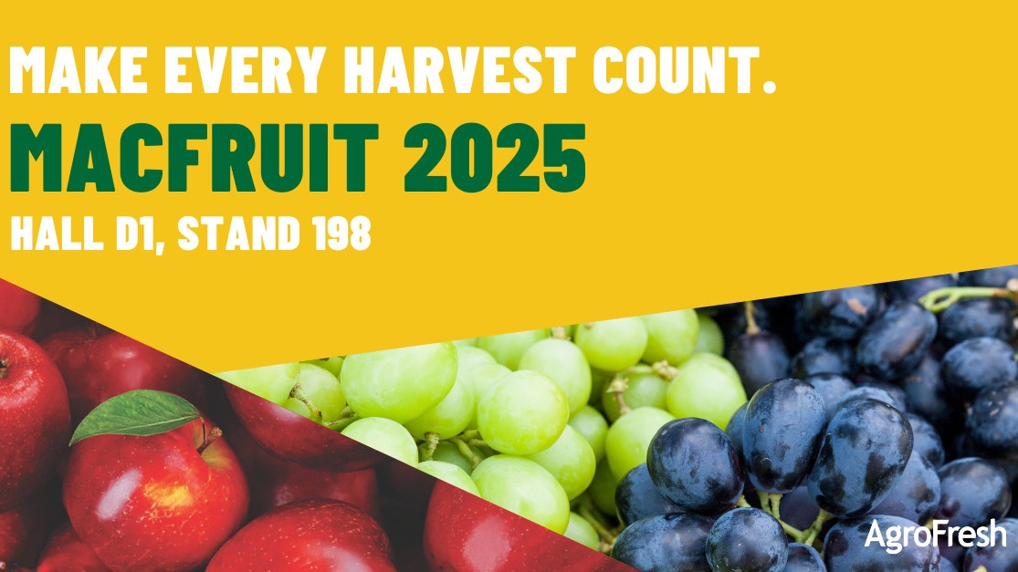 AgroFresh presenta en Macfrut 2025 su tecnología digital para la cosecha y soluciones avanzadas ...